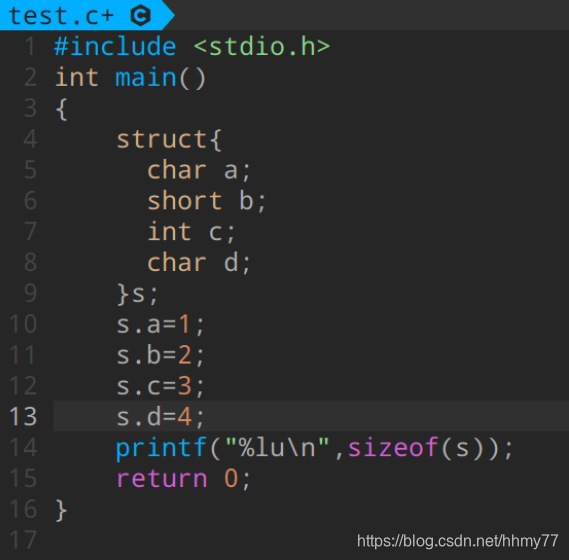 C中的struct，union，Bit Filed以及内存对齐_c union bit-CSDN博客