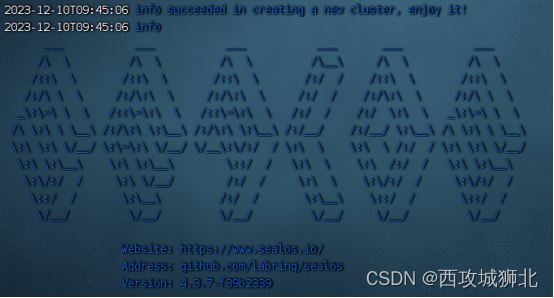 【安装部署】linux环境使用sealos快速安装k8s集群_sealos安装和部署-CSDN博客