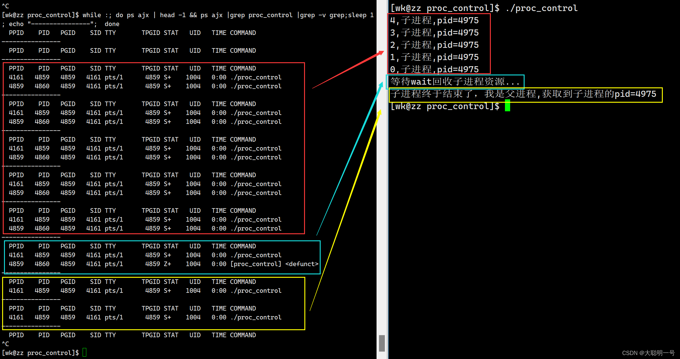 linux之《进程等待》_进程基础管理实验第五关进程等待头歌-CSDN博客