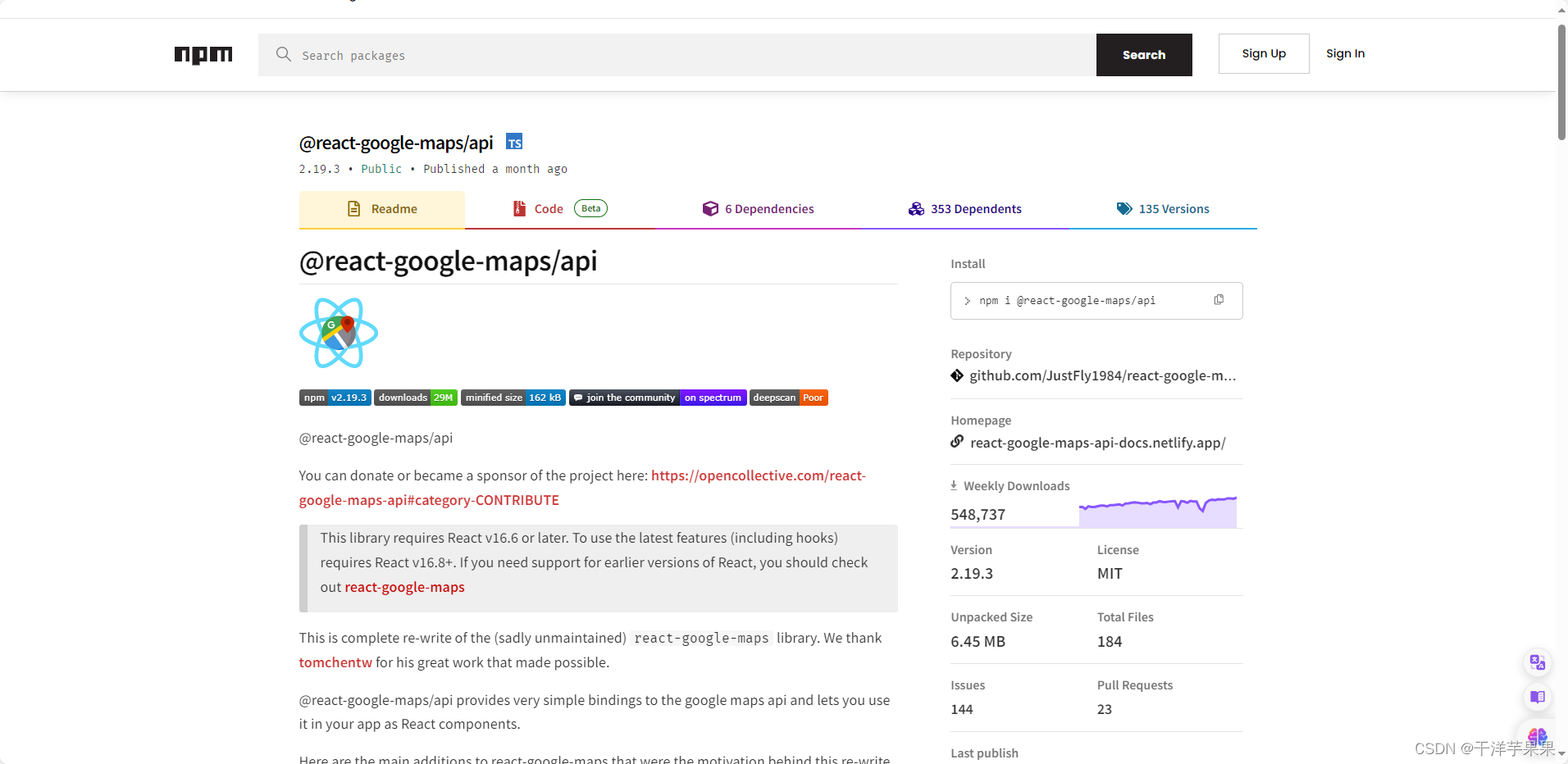 学习几个地图组件（基于react）_react-leaflet.js-CSDN博客