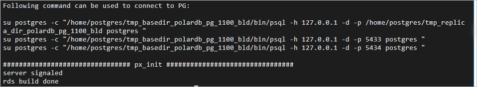 如何一键本地部署PolarDB for PostgreSQL_polardb本地部署-CSDN博客
