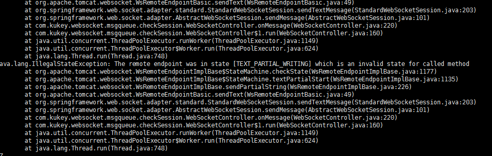 记一次 websocket [TEXT_PARTIAL_WRITING] 问题解决经历_websocket text partial writing-CSDN博客