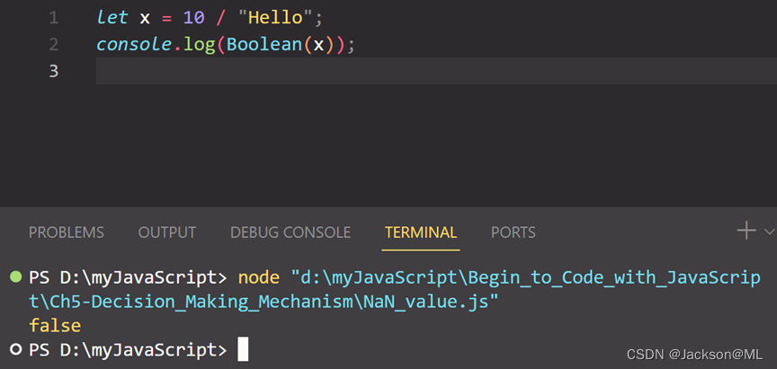 JavaScript编程基础 – 布尔值(Booleans)_js布尔值-CSDN博客