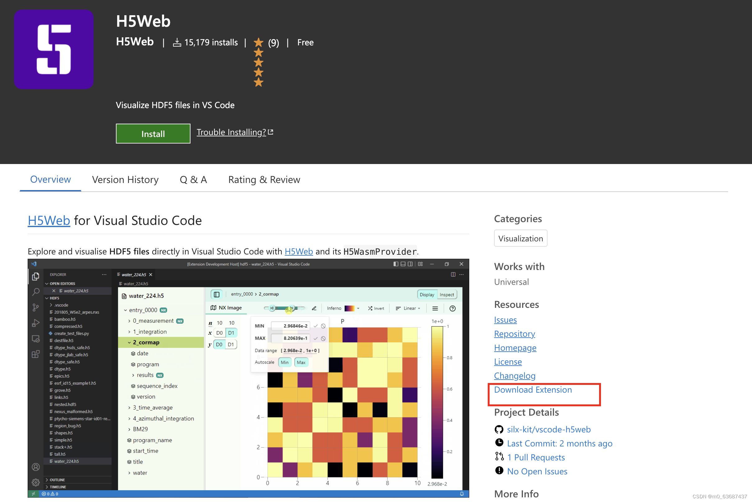 VSCode插件安装教程：h5web示例-CSDN博客