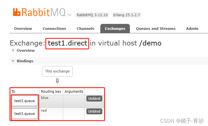 RabbitMQ入门指南(五)：Java声明队列、交换机以及绑定_java rabbitmq 绑定通道-CSDN博客