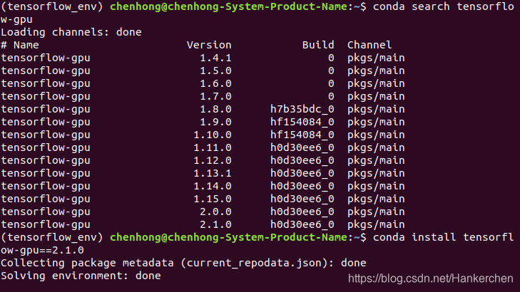 Ubuntu深度学习环境配置（3）：Ubuntu18.04基于anaconda安装tensorflow+keras+pytorch_ubuntu_Hankerchen-讯飞AI开发者社区
