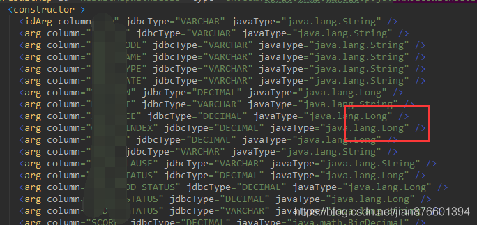 Mybatis映射pojo报错，org.apache.ibatis.reflection.ReflectionException: Error instantiating class ...