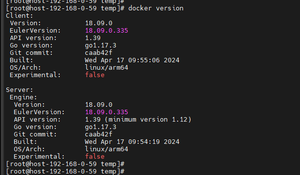 docker安装和运行openEuler容器_docker pull openeuler-CSDN博客