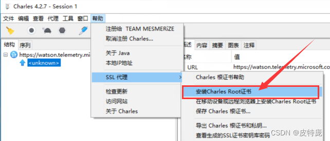 安卓9系统Charles配置socket方式抓包https与SSL证书移动_安卓9证书移动-CSDN博客
