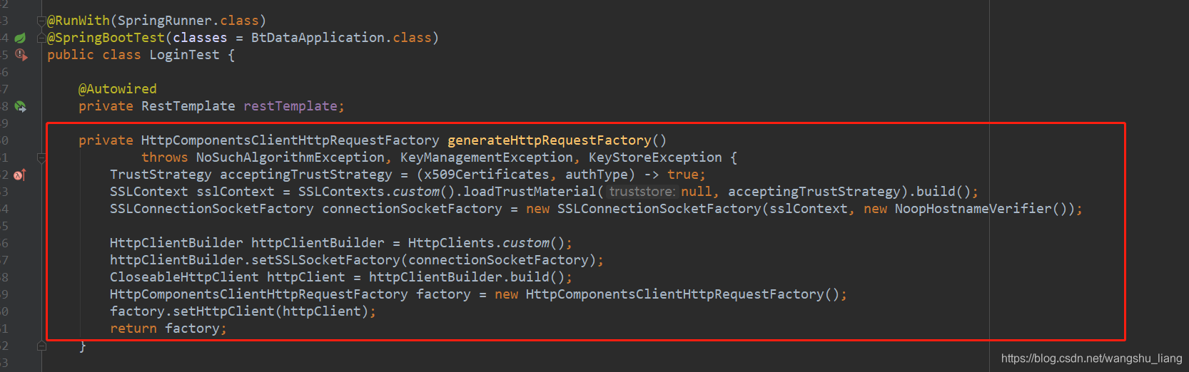 java的https请求忽略证书_truststrategy acceptingtruststrategy = (x509certif-CSDN博客