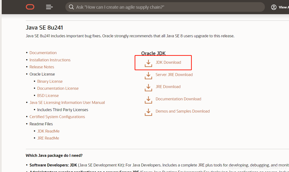 java JDK1.8下载安装（Windows）以及环境配置_java1.8下载anzhaung-CSDN博客