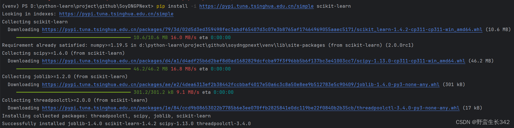 在pycharm中导入sklearn库失败到成功_pycharm导入sklearn失败-CSDN博客
