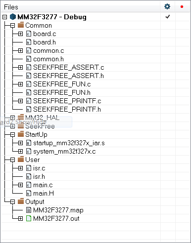 从SeekFree的Gitee开源库建立通用MM32开发模板_iar为什么无法打开mm32f327-CSDN博客