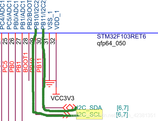麒麟座IIC-STM32F103RET6(1)-完成基础LED_stm32f103ret6 第1脚-CSDN博客