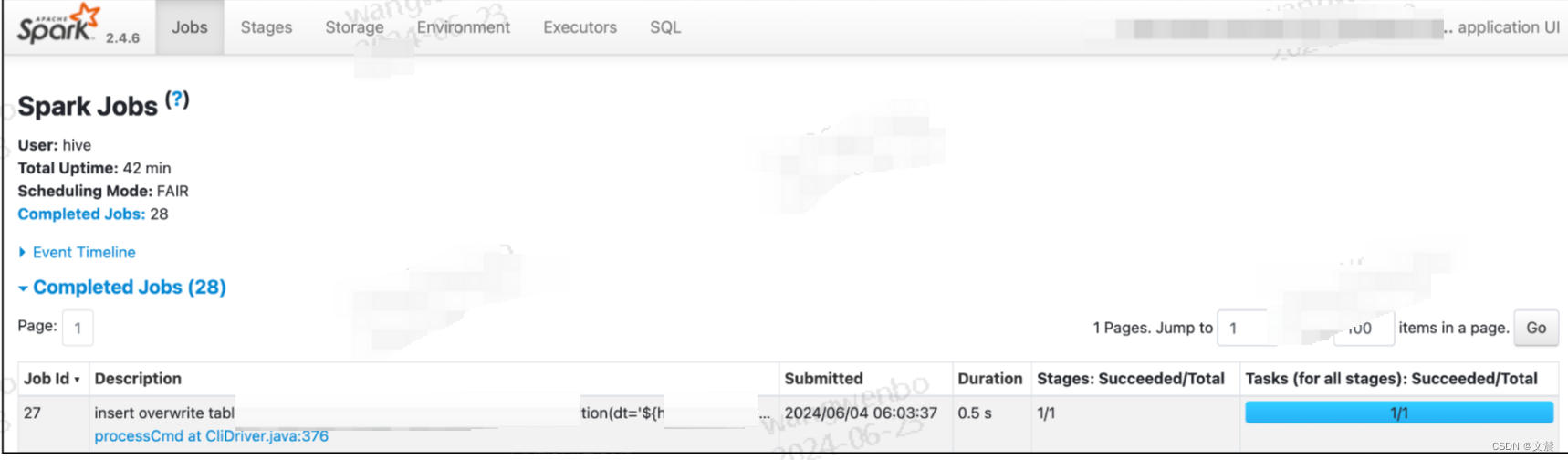 Spark web UI 介绍-CSDN博客