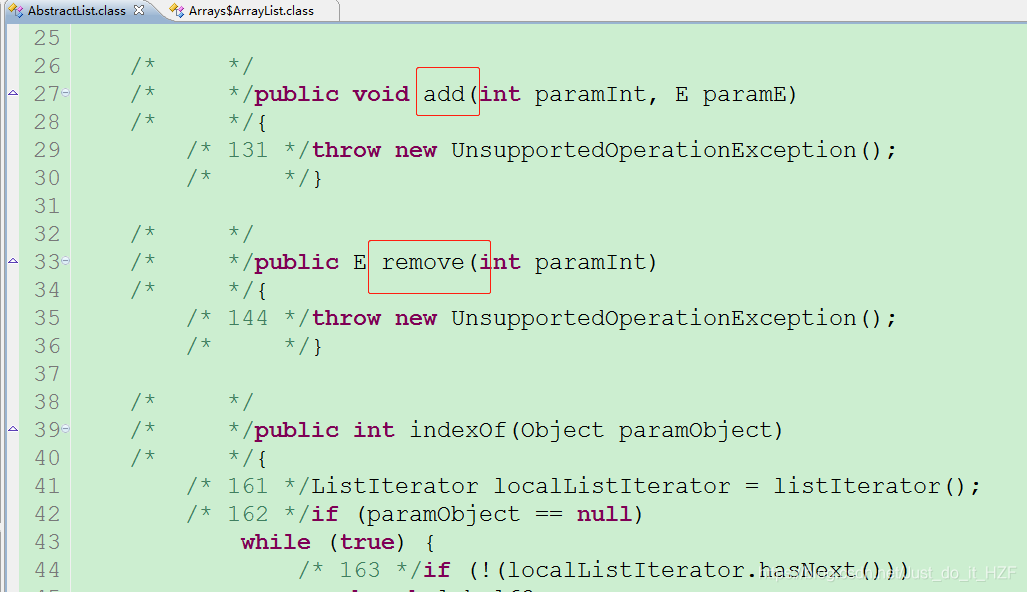 java.lang.UnsupportedOperationException报错解决_addall java.lang.unsupportedoperationexception-CSDN博客
