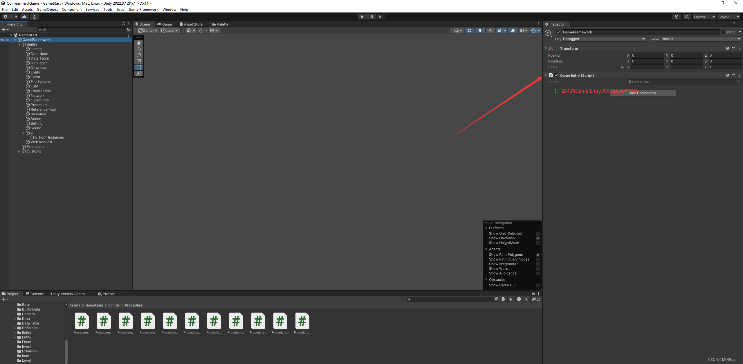 【学习笔记】GameFramework的非官方实例TowerDefense-GameFramework-Demo的流程-CSDN博客
