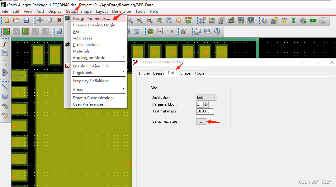 Allegro package中如何修改封装管脚编号大小&粗细_allegro中修改引脚属性-CSDN博客