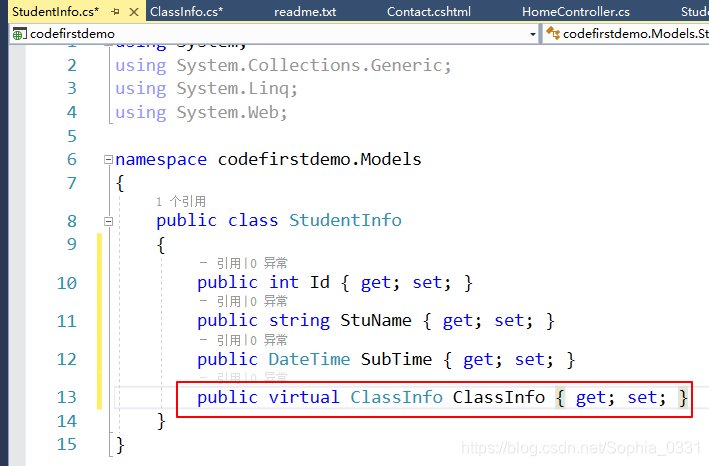 EF——CodeFirst_ef code first-CSDN博客