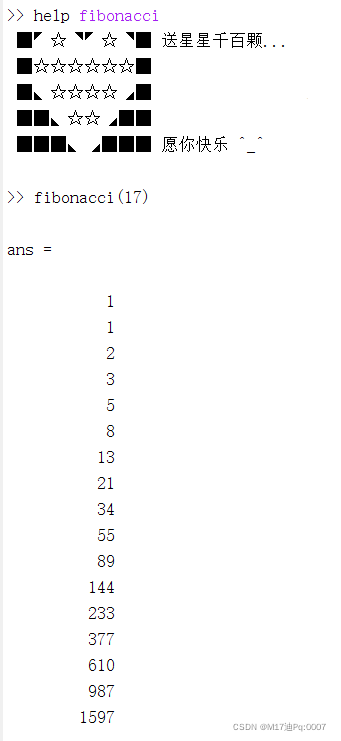 这只是无聊时写的一个注释，matlab Fibonacci-CSDN博客