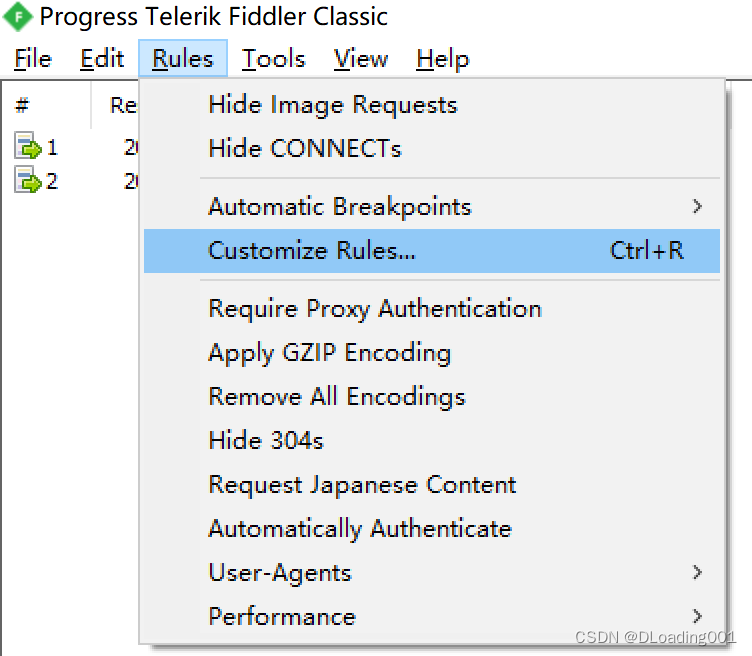 Fiddler教程：如何在Chrome中模拟网络延迟进行抓包测试-CSDN博客