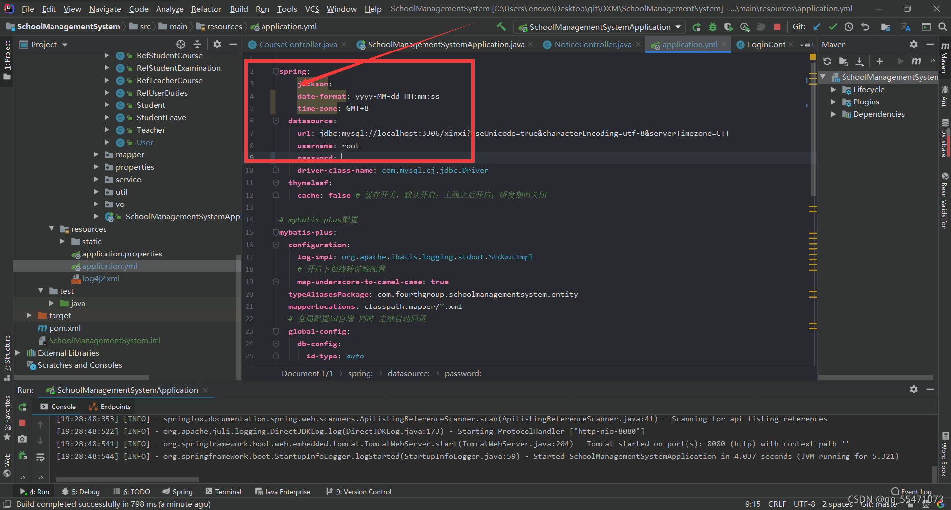 org.springframework.boot.SpringApplication.reportFailure(SpringApplication.java:858 ...