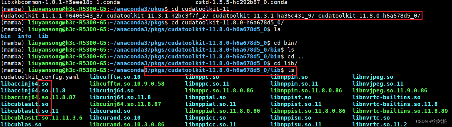 linux ubuntu 20.04安装mamba运行环境的相关问题。以及cuda、cudatoolkit、安装pytorch自带的cuda的区别。_cuda toolkit11.4支持 ...
