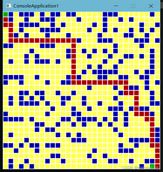 数据结构课设，图形化界面迷宫寻路问题（附源码）数据结构迷宫问题可视化 Csdn博客