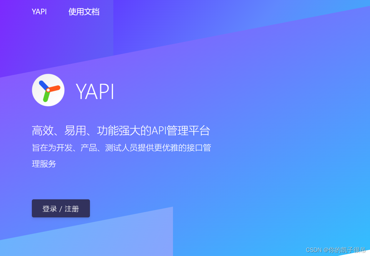 YAPI的搭建和使用_yapi添加用户-CSDN博客