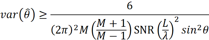 单目标测向系统中CRLB推导及Matlab仿真验证-CSDN博客