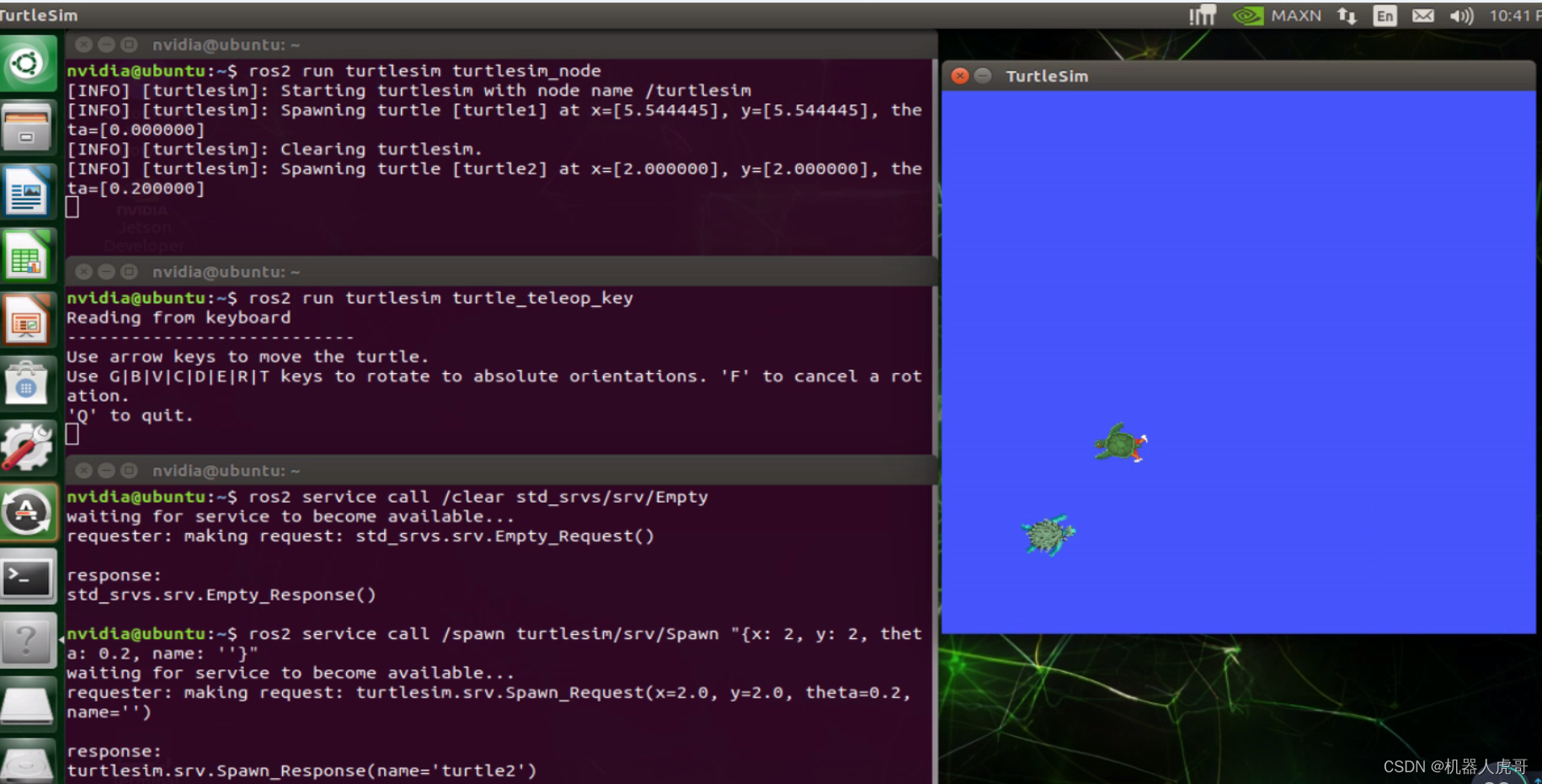 【ROS2入门】ROS 2 services 概述_ros2 service-CSDN博客