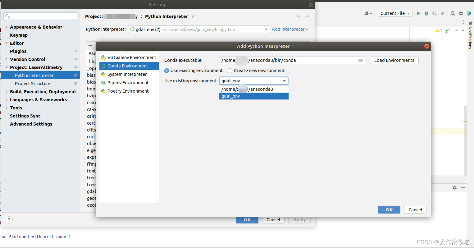 Python环境安装GDAL和OpenCV库及例子_conda install -c conda-forge-CSDN博客