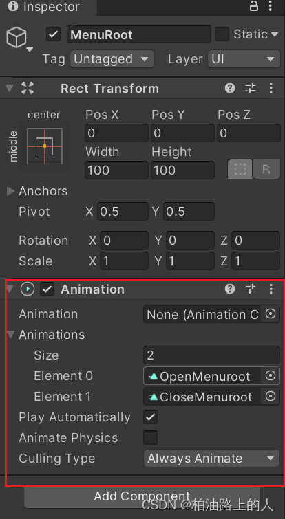 Unity中animation和animator在使用上的区别unity Animation和animator区别 Csdn博客
