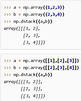python-numpy-np.stack/np.vstack/np.hstack/np.dstack的用法小结-CSDN博客