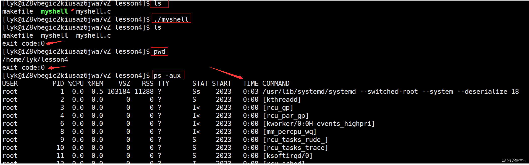 【linux】手把手教你做一个简易shell(命令行解释器)实现一个简单的命令解释器即linux中的shell程序。要求其设计类似目前