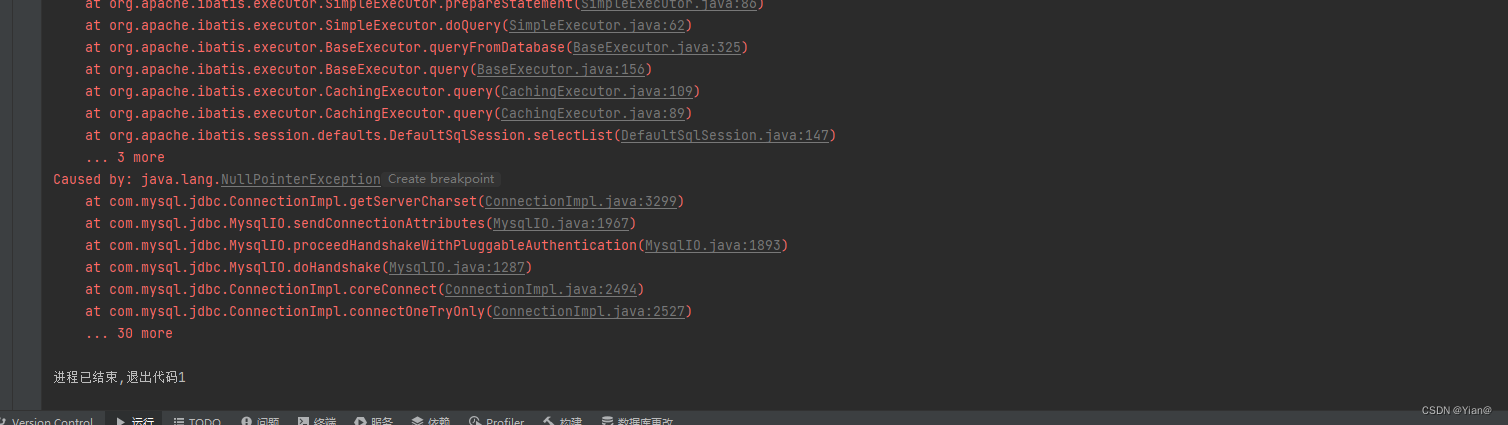 Error querying database. Cause: com.mysql.jdbc.exceptions.jdbc4 ...