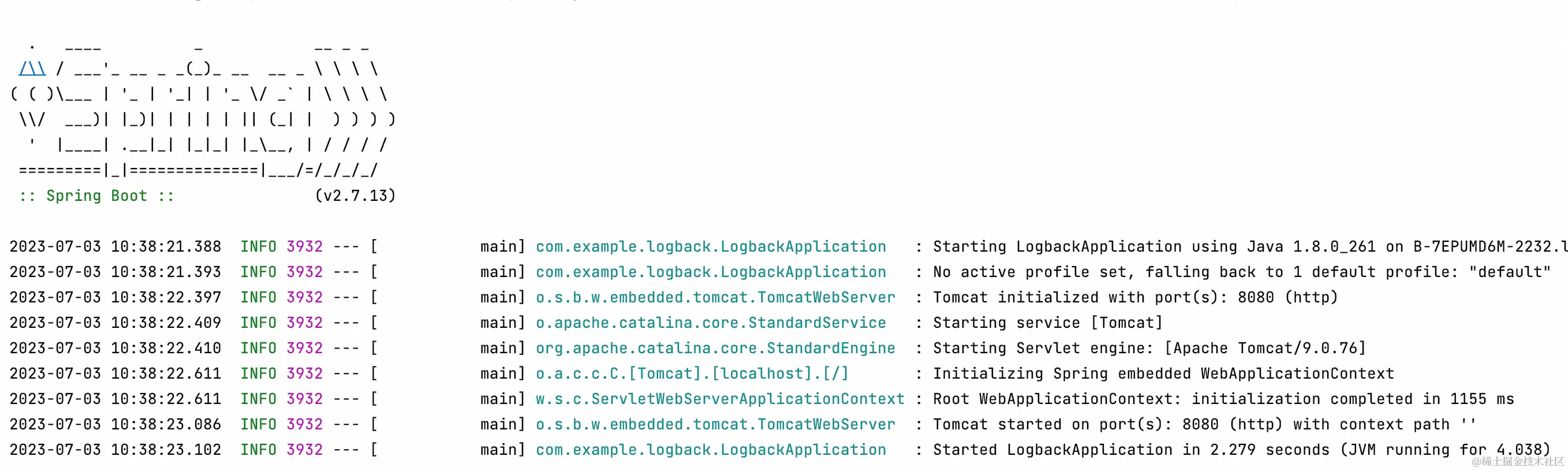 springboot项目配置logback日志打印_springboot怎么打印日志-CSDN博客