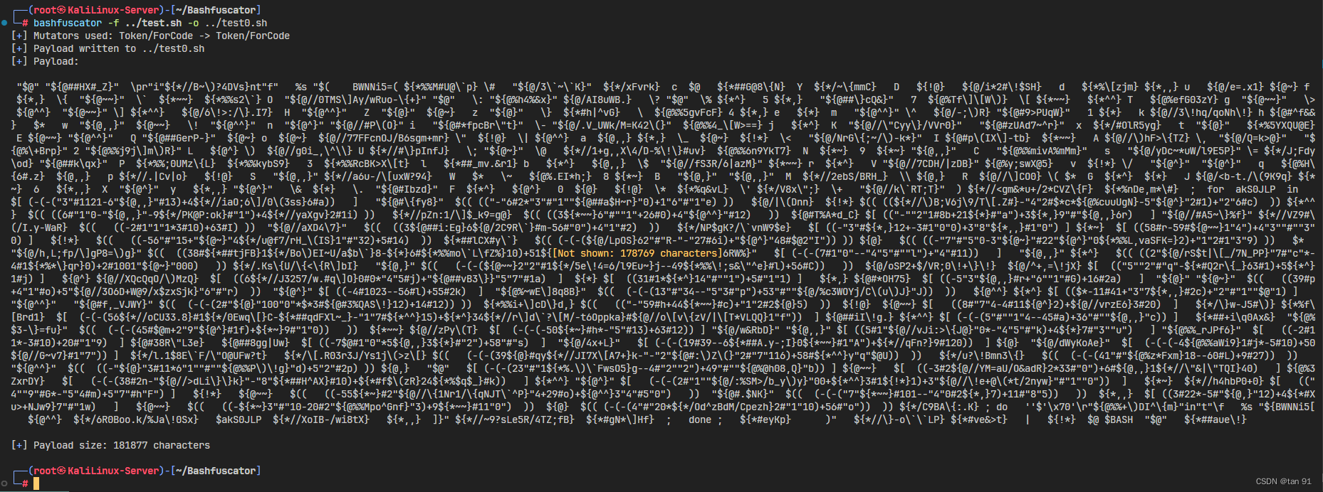 Bashfuscator：加密并混淆Shell脚本教程,-CSDN博客