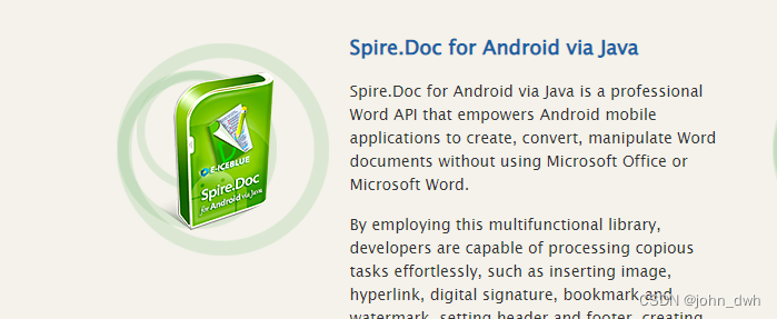 Spire.Office for Android 7.6.0 Crack-new_spire.doc for android-CSDN博客