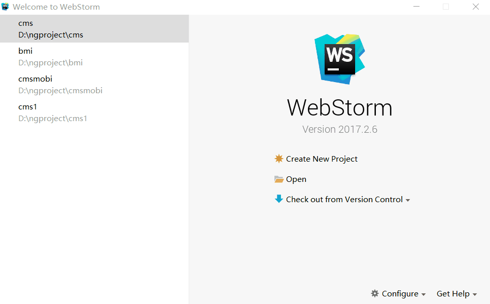 用JetBrains WebStorm打开angular新建项目的方法_如何在webstrom中的终端上使用 ng-CSDN博客