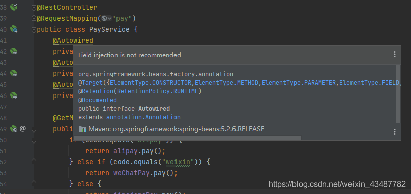 Spring 中的 @Override 和 @Autowired_autowired和override-CSDN博客