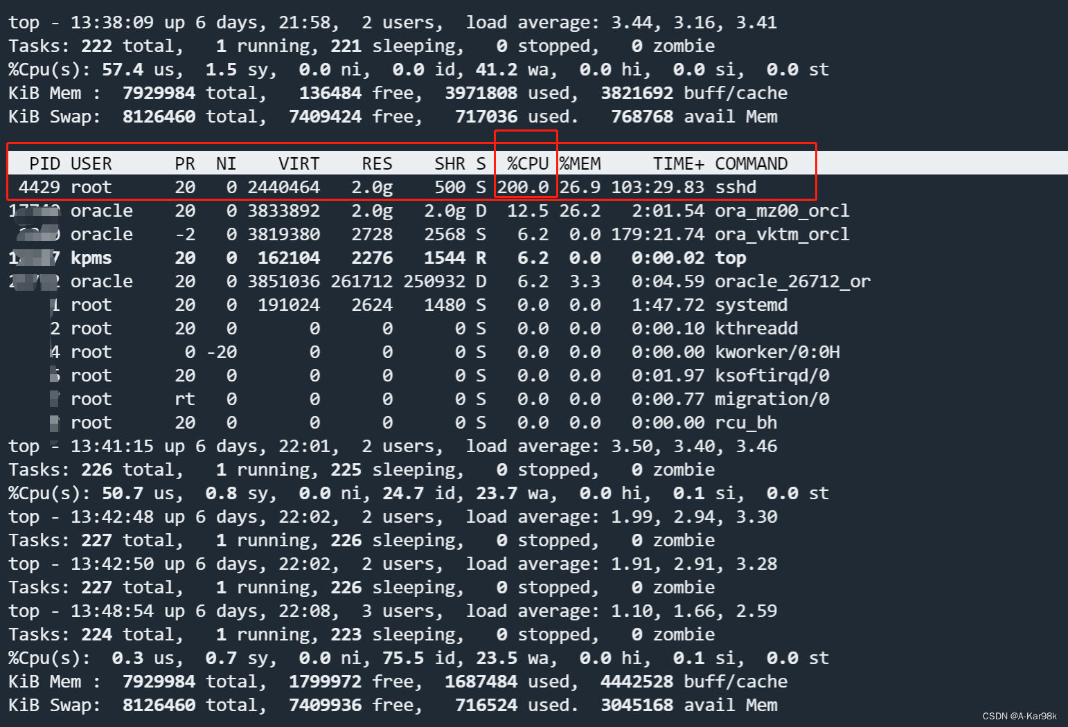 是谁占用了linux服务器资源？！_linux 可疑进程占用系统资源-CSDN博客