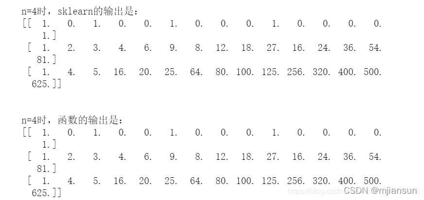 Python实现polynomialfeatures多项式的方法python Polynomialfeatures Csdn博客