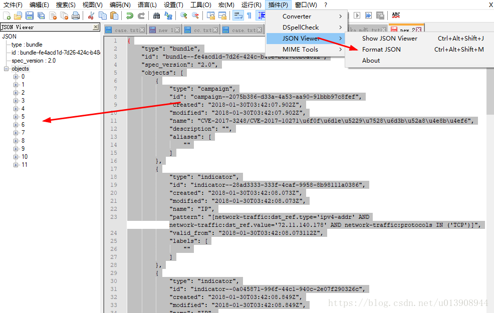 notepad++中安装json插件NPPJSONViewer_nppjsonviewer-x64.dll-CSDN博客