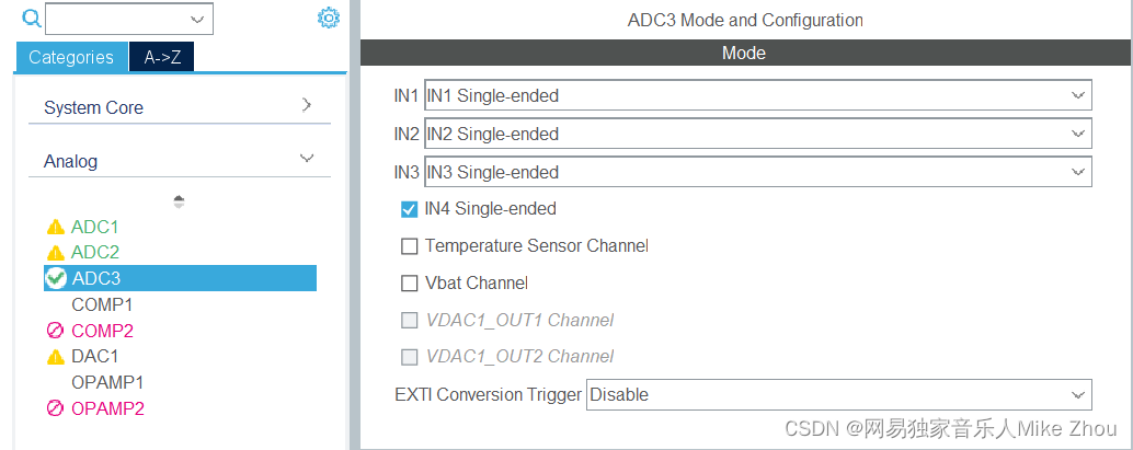 【STM32】HAL库ADC多通道精准测量（采用VREFINT内部参考电压）_stm32 vrefint-CSDN博客