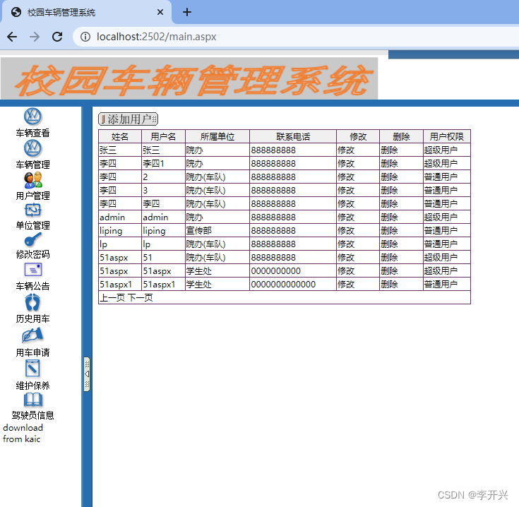 校园车辆管理系统的设计与实现论文源码kaic Csdn博客