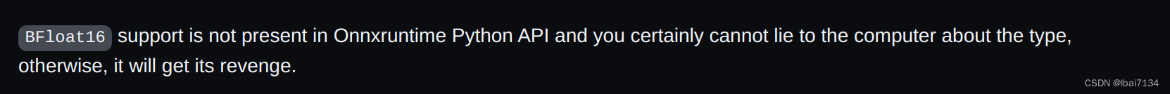 onnxruntime对bfloat16的支持_onnxruntime float16-CSDN博客