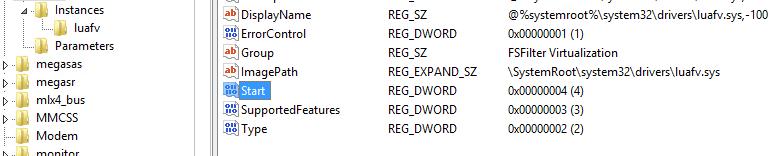 pchunter驱动加载失败_Windows AD报错:UAC File Virtualization服务启动失败此驱动程序-CSDN博客